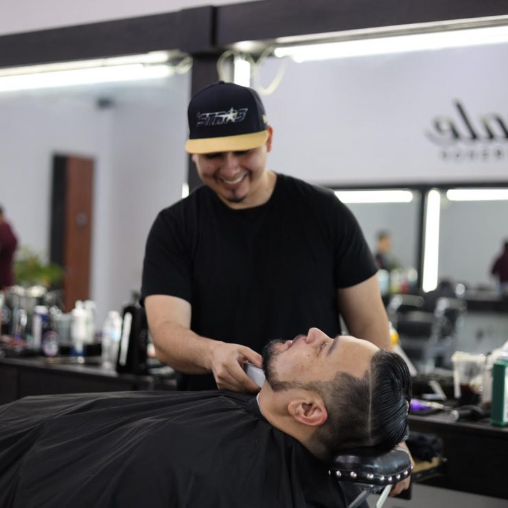 Grayscale Barbershop